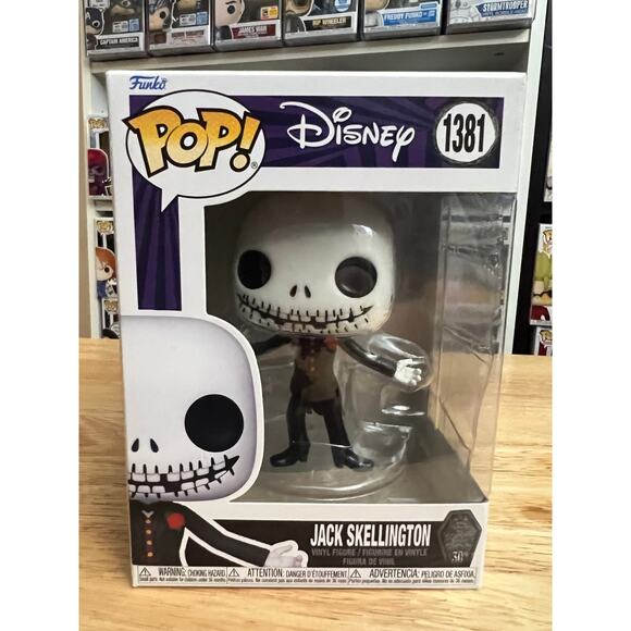 Disney | Toys | Jack Skellington W Formal Suit Funko Pop 381 Nightmare ...